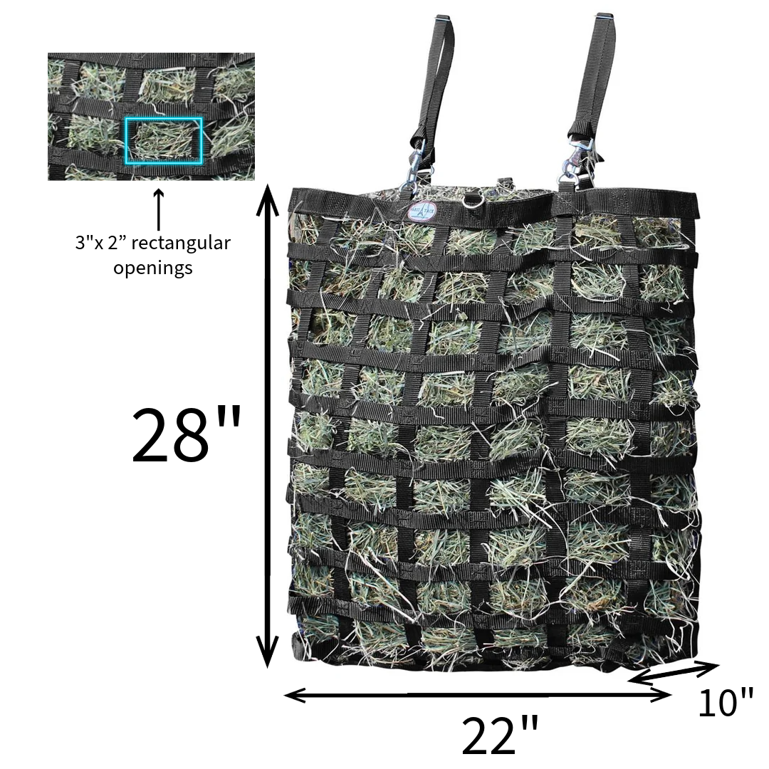 Slow Feeder with Paris Tack 3-Sided Hay Bag - 6 Month Warranty | Derby ...